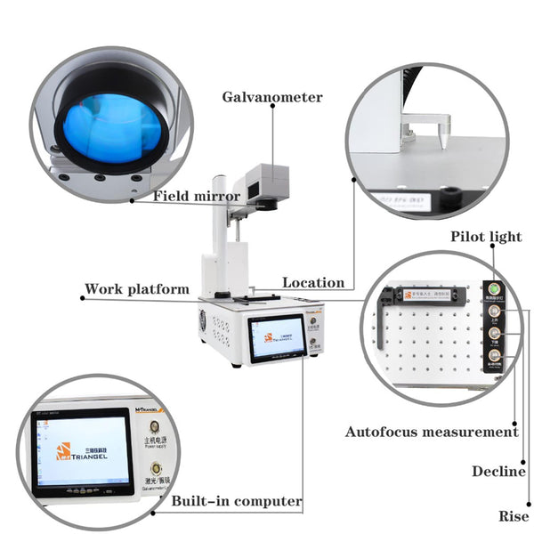 M-Triangle Laser Machine With Monitor – Repair Partners Wholesale
